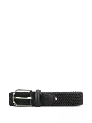 LA BOUCLE Braided Buckle Belt - Black