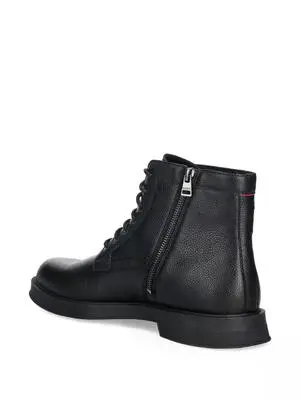 Hugo Lace-up Zip Boots