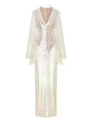 MANURI Cléo Sequin Maxi Dress