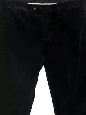 Canali Corduroy Trousers - Black
