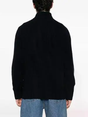 Lacoste Zip Appliqué Knitwear