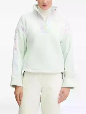 Helly Hansen Zip-neck Stripe Top - Green