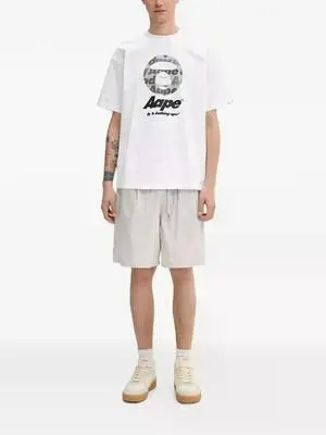 A BATHING APE Cotton Drawstring Shorts
