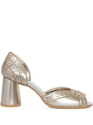 Studio Chofakian Metallic Sandals For Women
