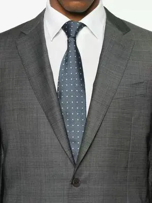 Canali Three-button Check Suit