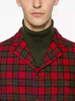 ROMEO GIGLI 1990s Checked Jacket - Red