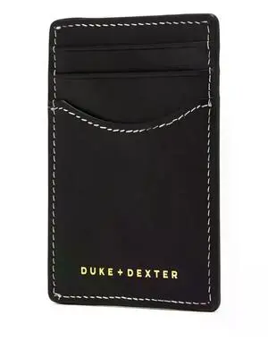 DUKE + DEXTER Dean Snake Cardholder - Neutrals