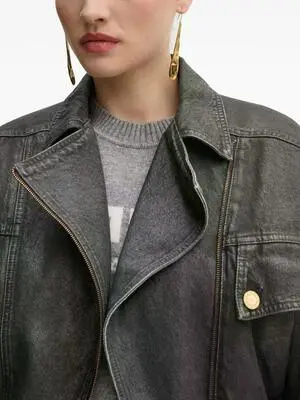 Elisabetta Franchi Button Zip Jacket