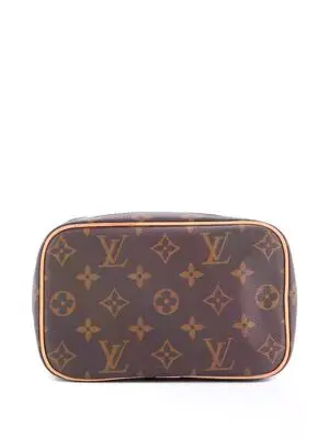 LOUIS VUITTON Vanity Case Monogram Canvas Mini Pouch
