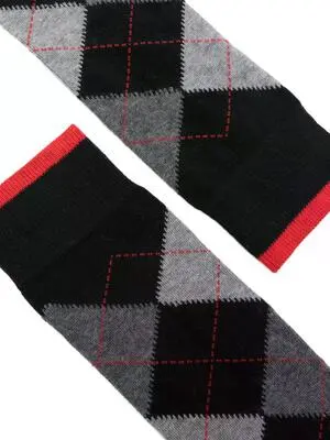 IN THE BOX Argyle Ribbed Socks