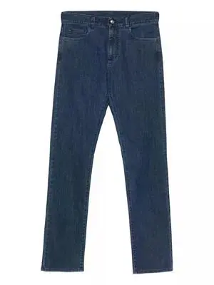 Canali Dark Wash Jeans For Men