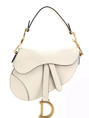 DIOR Saddle Handbag Leather Mini Shoulder Bag