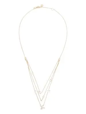 AGNÈS B. Star Pearl Layered Necklace - Gold