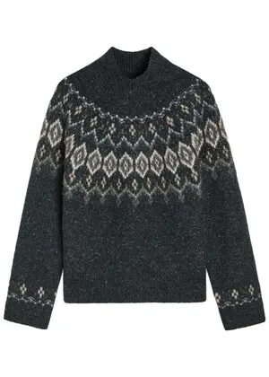 Vince Fair Isle Cashmere Jumper