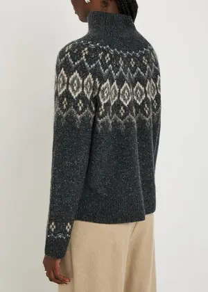 Vince Fair Isle Cashmere Jumper