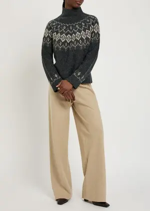 Vince Fair Isle Cashmere Jumper