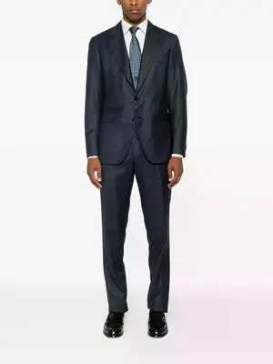 Canali Checked Single-breasted Suit