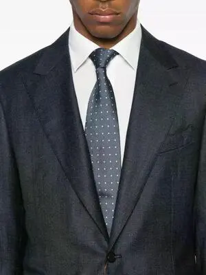 Canali Checked Single-breasted Suit
