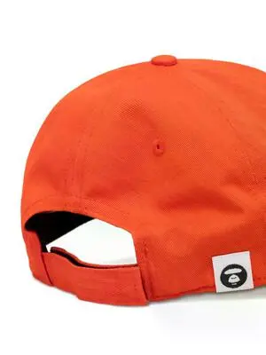 AAPE BY *A BATHING APE Moonface Embroidered Baseball Cap
