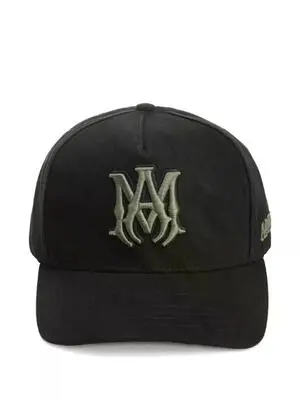 Amiri Logo-embroidered Baseball Cap - Black