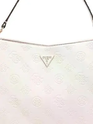 Guess Tisha Monogrammed Tote Bag - Neutrals