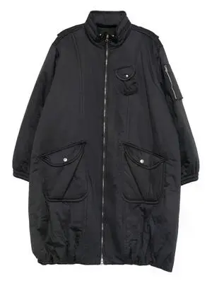 OPEN YY Cargo Zip-up Oversized Coat