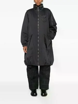 OPEN YY Cargo Zip-up Oversized Coat