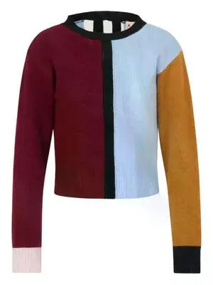 Marni Color Blocked Sweaters For Women