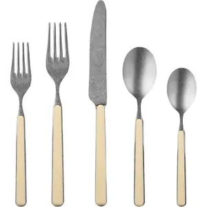 MEPRA Fantasia Pewter Flatware Set20 Pieces - Sesame