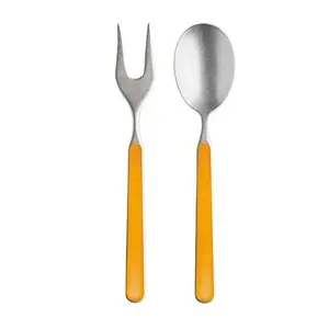MEPRA Fantasia Pewter Serving Set2 Pieces - Mustard