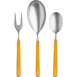 MEPRA Fantasia Pewter Serving Set3 Pieces Mustard