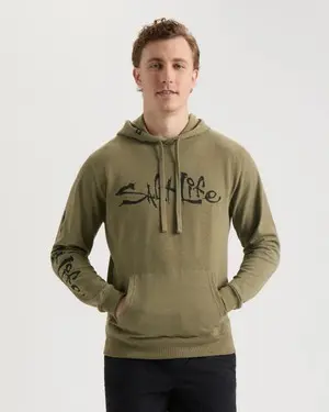 SALT LIFE Voyage Pullover Hoodie - Marshmellow