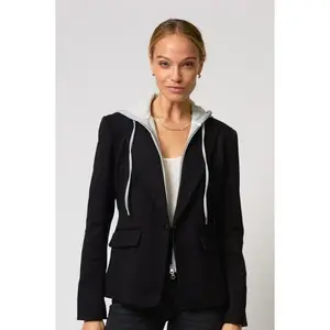 Central Park West Ryder Dickie Blazer - Black/grey Black