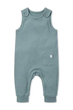 MORI Ribbed Romper - Sky