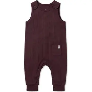 MORI Ribbed Romper - Berry