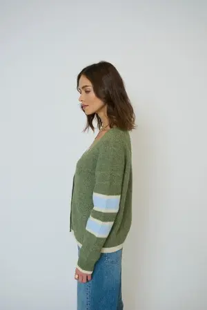 Central Park West Marley Varsity Cardigan