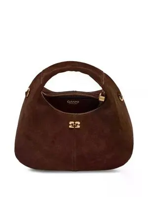 GANNI Suede Tote Bag