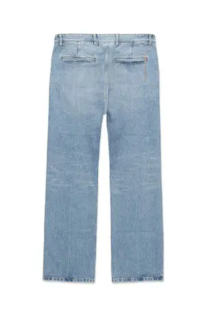 FORTELA Reno Bleach Wash Denim Trousers