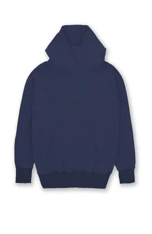 FORTELA Vintagehood Fleece Jersey Hoodie - Indaco