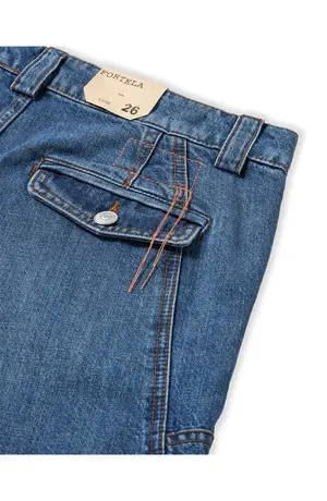 FORTELA Juniaj Cargo Denim Trousers - D580