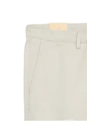 FORTELA Cotton Canvas Reno Trousers - Ice