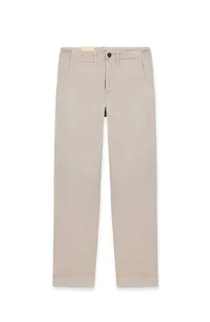 FORTELA Wallace Cotton Trousers - Ecru