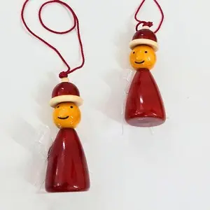 MELA ARTISANS Christmas Tree Ornamentssanta's Elvesset Of 2 - Multi