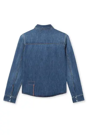 FORTELA Brigitter Embroidered Denim Shirt