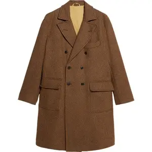 FORTELA Serwilliam Double-breasted Tweed Coat