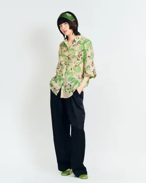 LOST PATTERN Coco Dream Oversized Hawaii Shirt