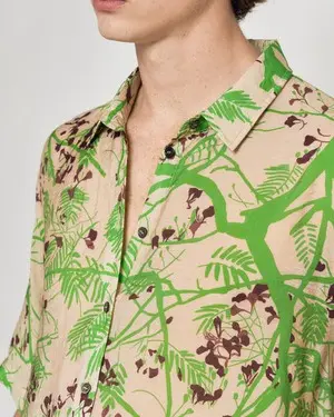 LOST PATTERN Coco Dream Oversized Hawaii Shirt