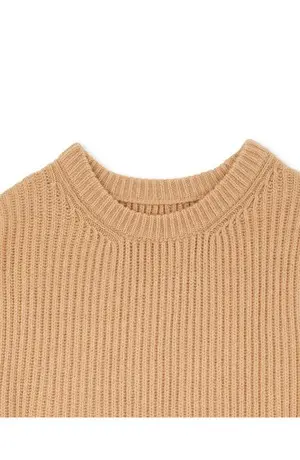 FORTELA Alberto Wool Crewneck Sweater - Camel