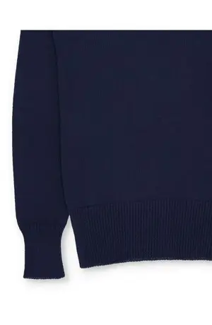 FORTELA Noah Cotton Crewneck Sweater - Blue