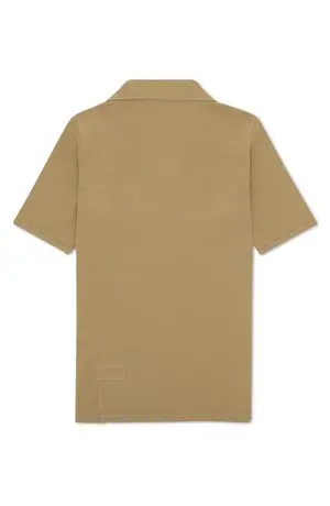 FORTELA Goose Short Sleeve Polo - Camel